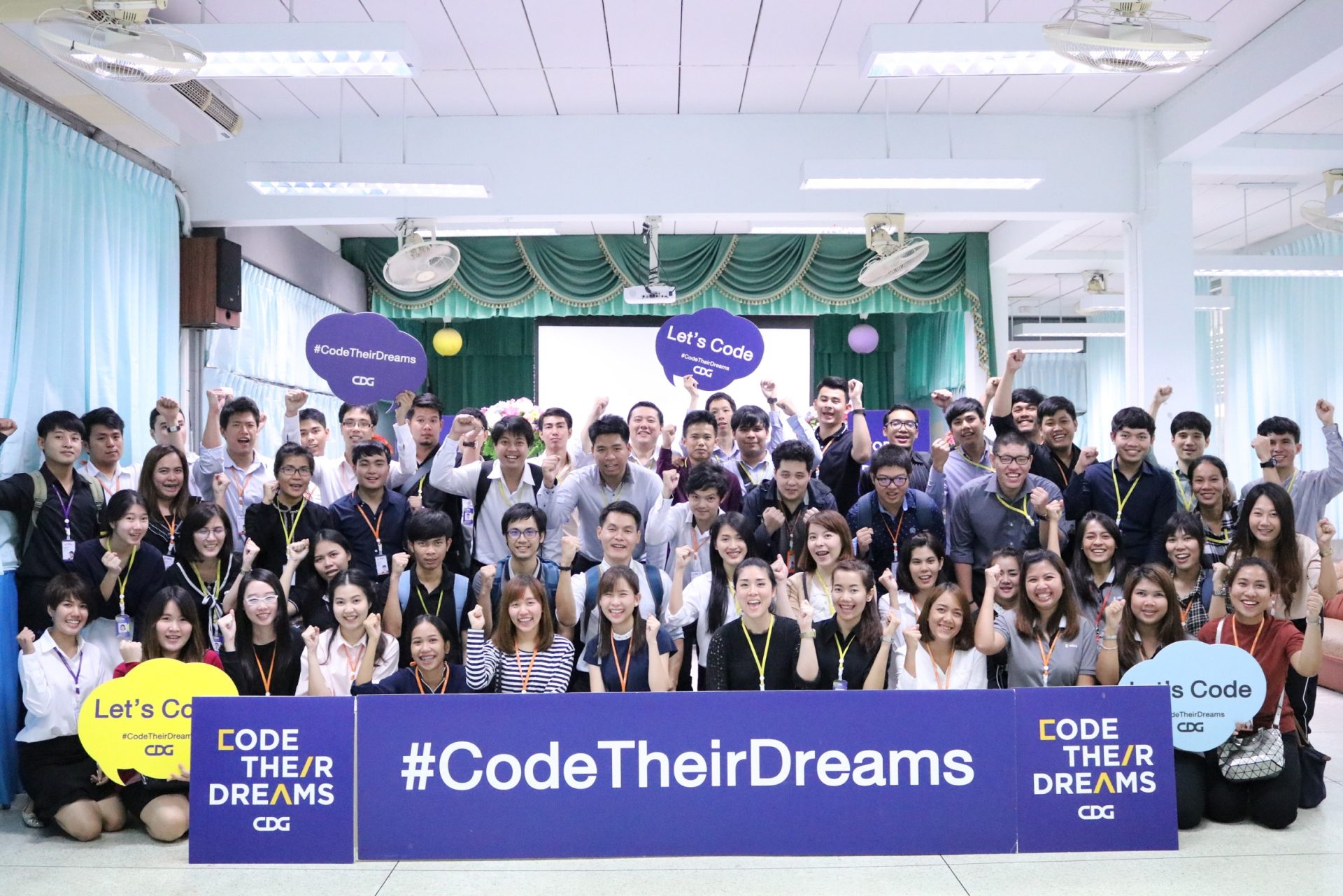 CDG จัดกิจกรรม Code Their Dreams สร้างฝันเด็กไทยด้วยโค้ดดิ้ง