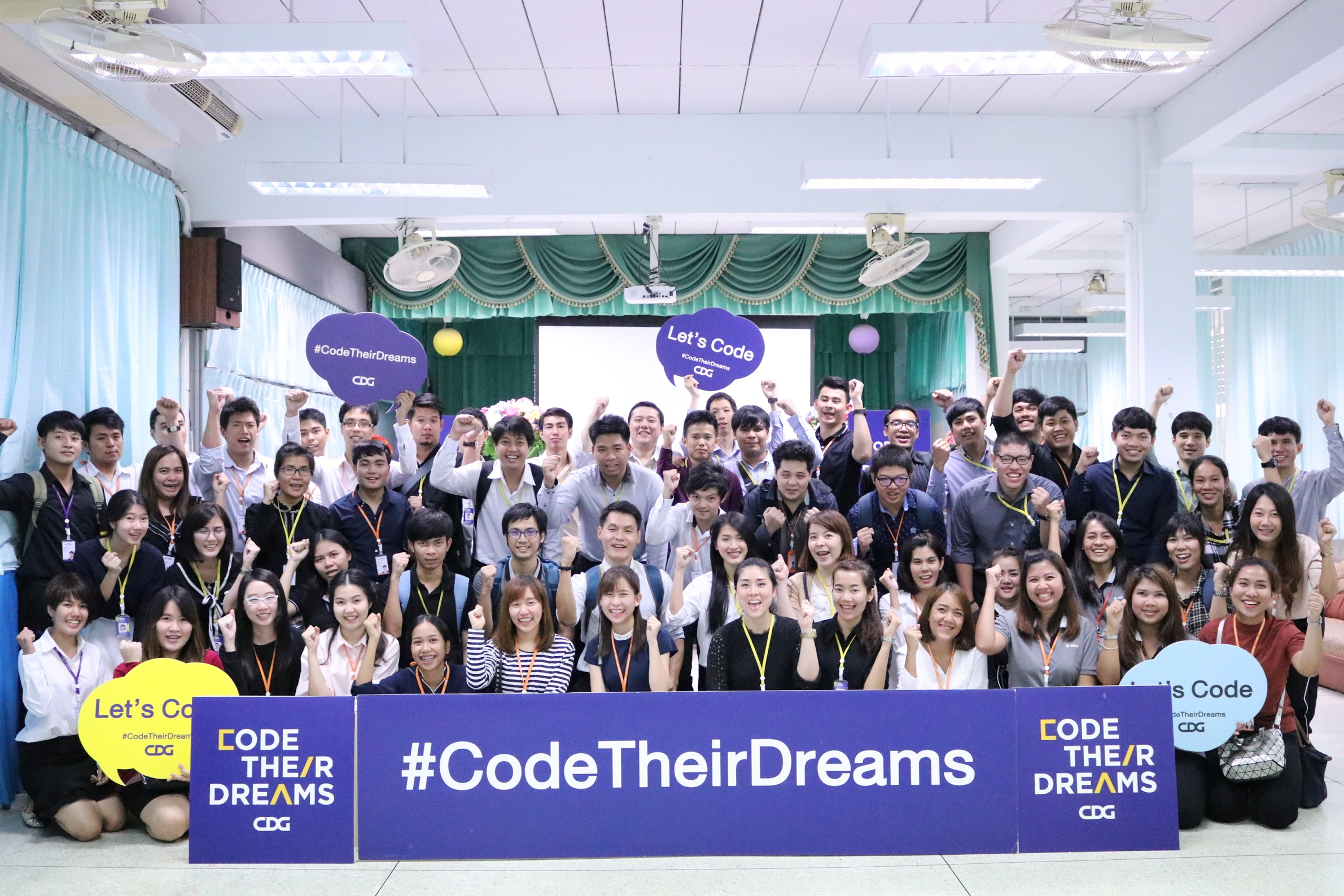 CDG จัดกิจกรรม Code Their Dreams สร้างฝันเด็กไทยด้วยโค้ดดิ้ง