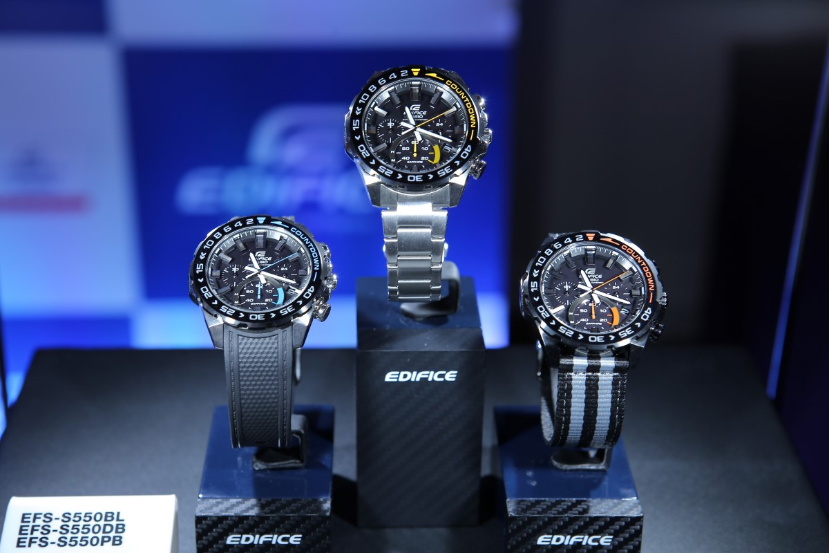 EDIFICE COUNTDOWN BEZEL EFS-S550 SERIES