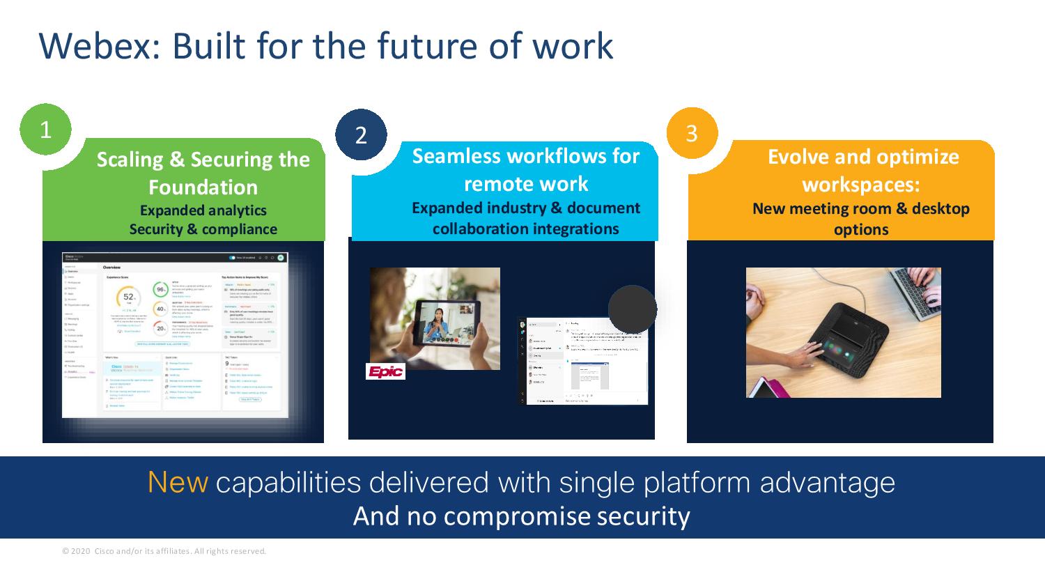 Cisco Webex พลิกโฉมการทำงานรูปแบบใหม่ รองรับบุคลากรที่ทำงานจากที่บ้าน ...