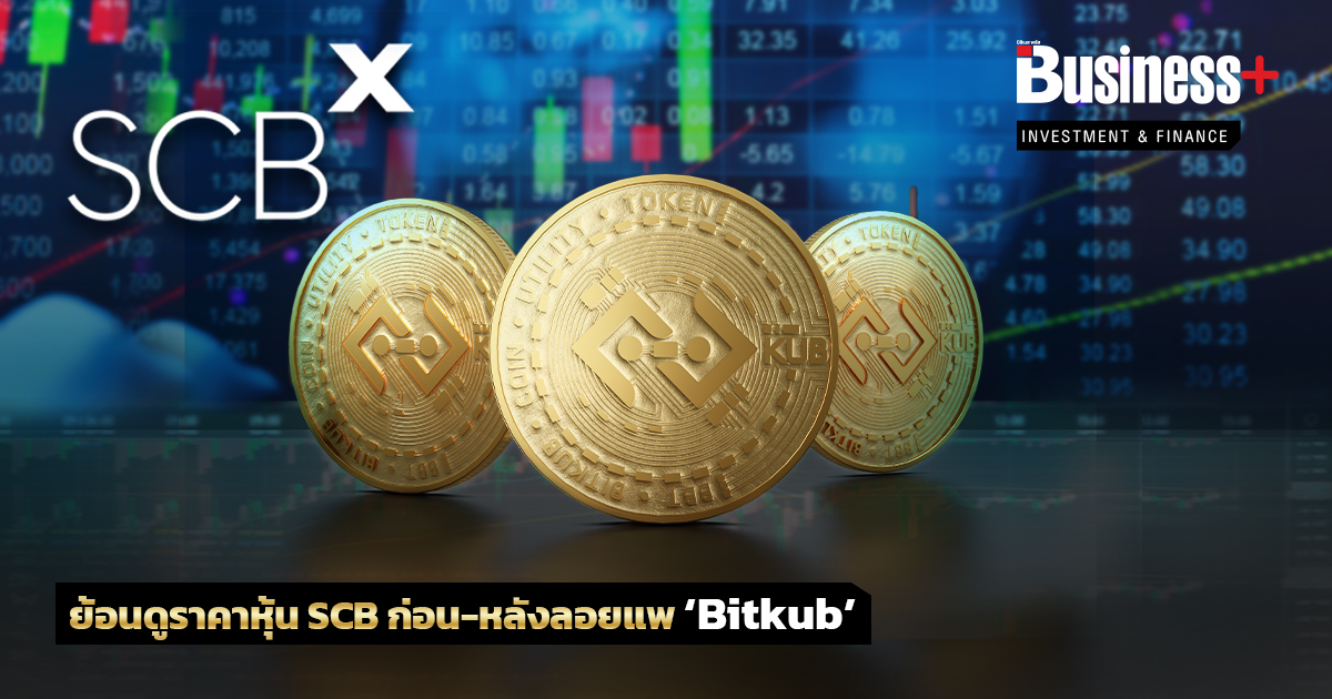 ย้อนดูราคาหุ้น SCB ก่อน-หลังลอยแพ ‘Bitkub’