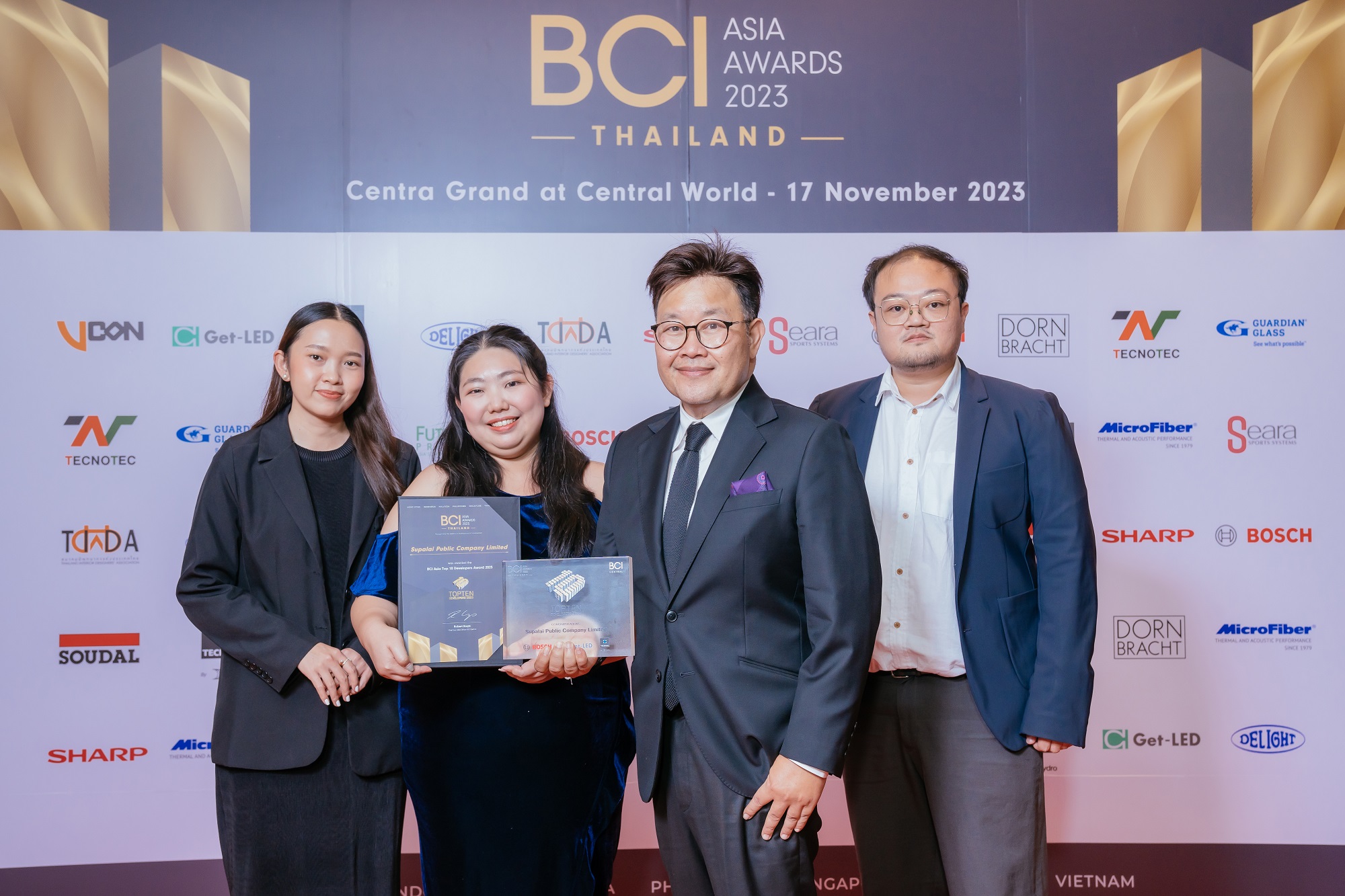 ศุภาลัย คว้ารางวัล BCI Asia Top 10 Developers Awards 2023 ต่อเนื่องเป็น ...