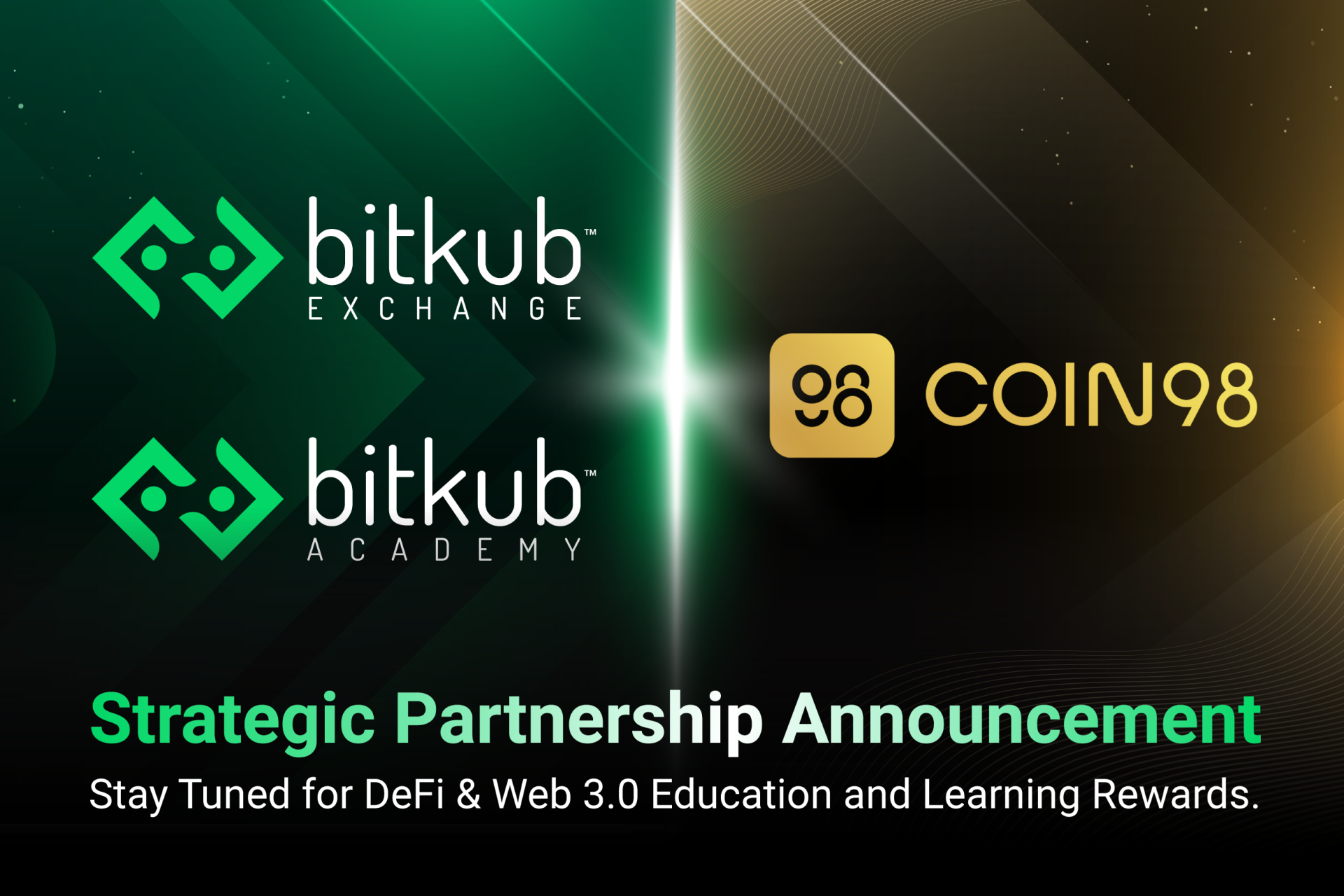 "Bitkub Exchange และ Bitkub Academy ประกาศความร่วมมือกับ Coin98 ผนึกกำลังกระจายความรู้เทคโนโลยี ...