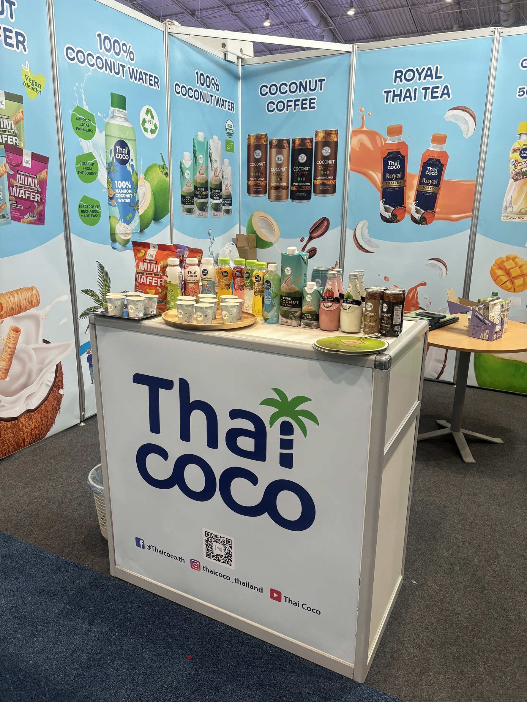 COCOCO ออกบูธ “THAILAND INTERNATIONAL MEGA FAIR” ตอกย้ำผู้นำธุรกิจส่งออกผลิตภัณฑ์แปรรูปกะทิ และ ...