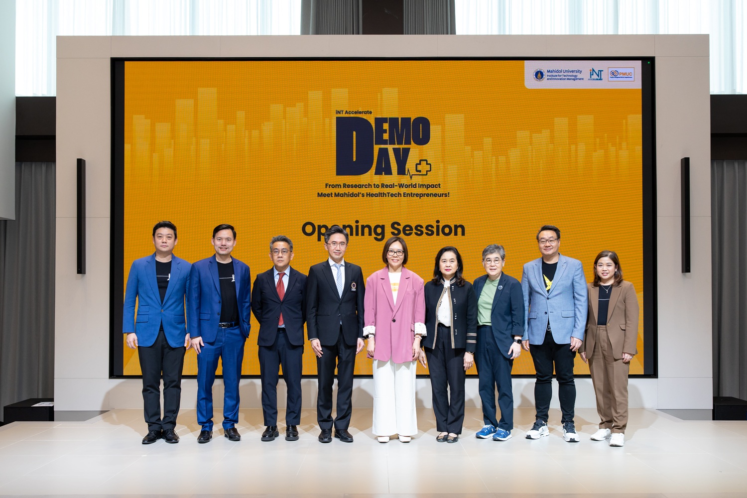 INT ม.มหิดล เปิดเวที “INT Accelerate Demo Day” โชว์ศักยภาพสตาร์ตอัปสาย Healthcare-Oriented Deep Tech