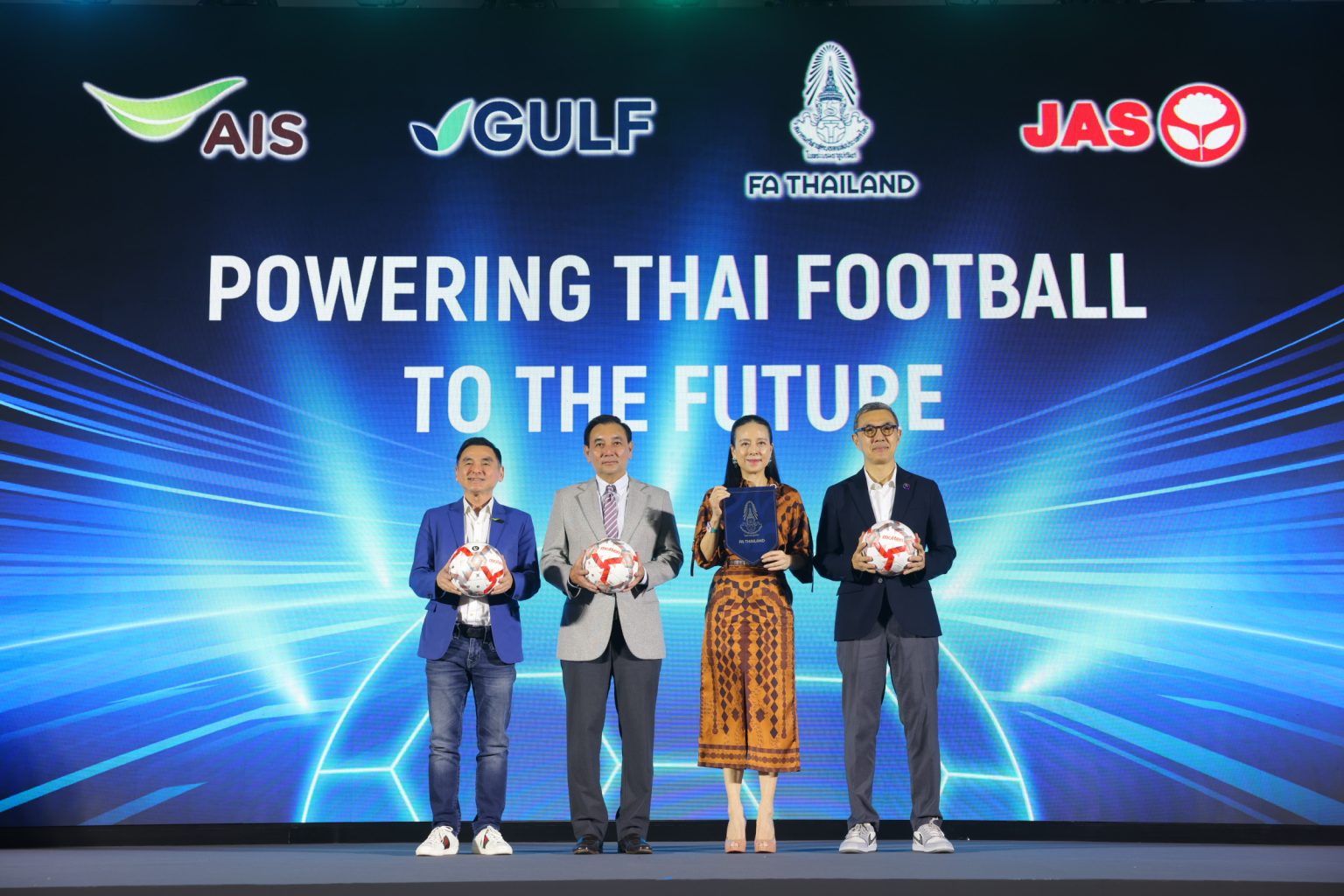 GULF, AIS และ JAS ผนึกกำลังคว้าลิขสิทธิ์ถ่ายทอดสดไทยลีกยิงสดครบทุกลีก นำเทคโนโลยียกระดับ พัฒนา ...