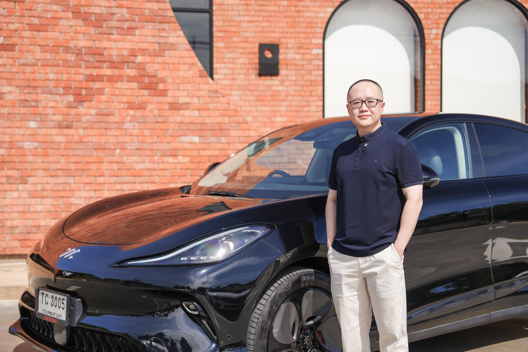 “ต๋า เซินเซิน” หัวเรือใหญ่แห่ง เอ็มจี ร่วมทดสอบ NEW MG IM6 รุ่น Premium LONG RANGE พรีเมียมอีวี ...