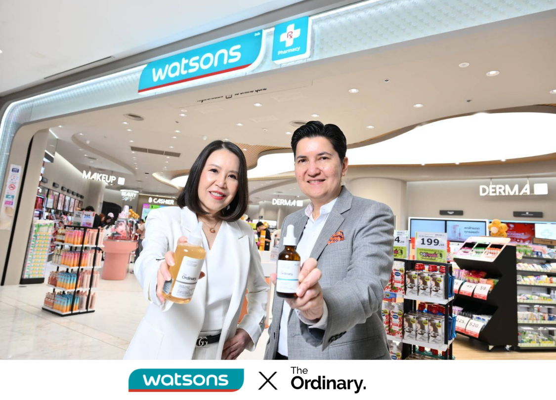 สองยักษ์ใหญ่ความงาม Watsons x ELCA ผนึกกำลังส่งต่อความงาม The Ordinary ...